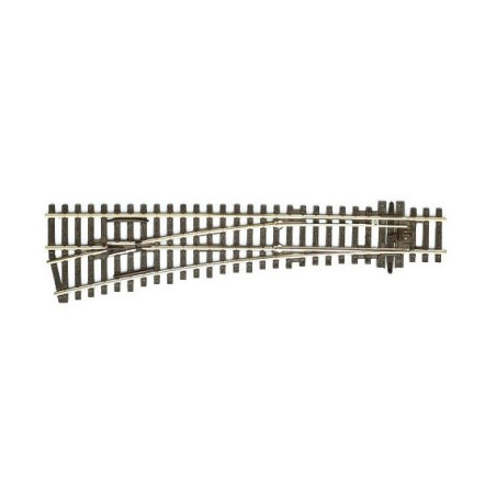 Desvío izquierda SL-92 PECO Escala H0